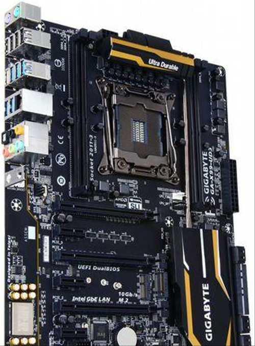 Gigabyte ga-x99 ud3 + i7-5820k + 16gb ddr4 (4x4)