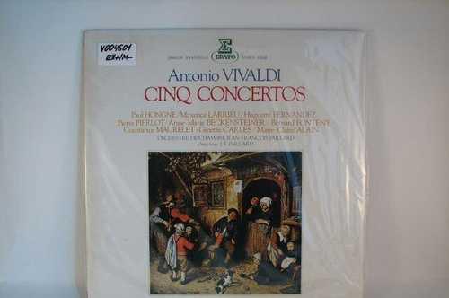 LP Vivaldi, Cinq concertos - Paillard