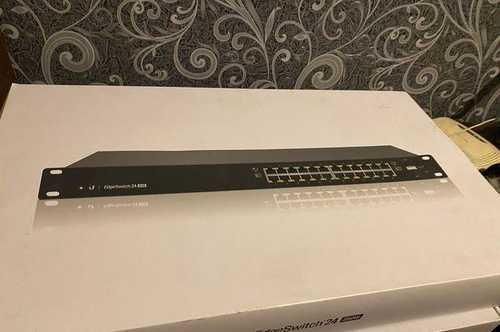 Ubiquiti Edge Switch 24 port 250w PoE коммутатор