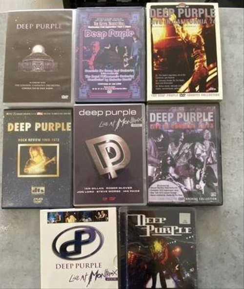 Deep Purple dvd коллекция