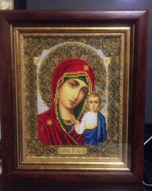 Икона бисером