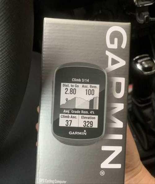 Велокомпьютер garmin edge 130 plus