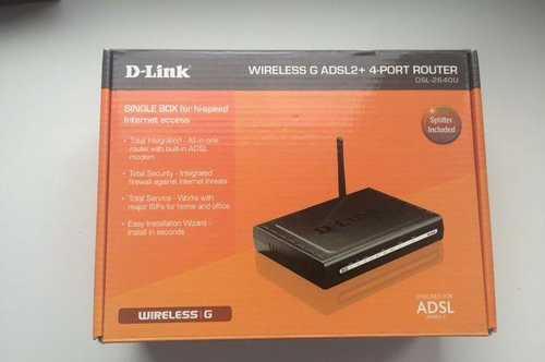 Продам D-link DSL-2640U/BRU/CS купить б у Москва | Festima.Ru (30948002)