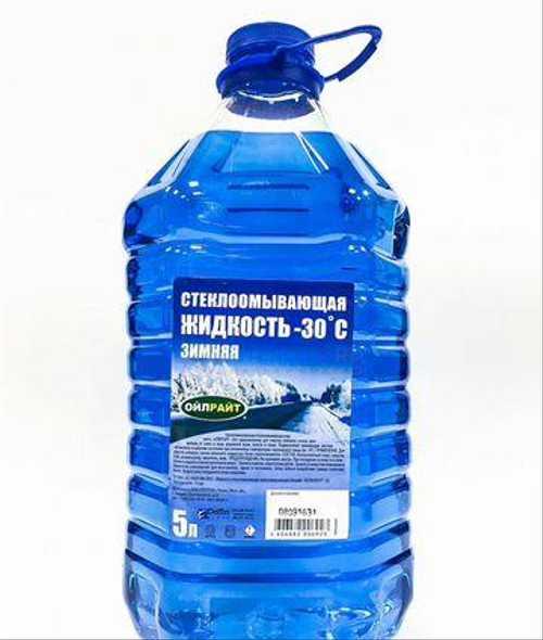 Жидкость стеклоомывающая oilright зимняя (30C) (5