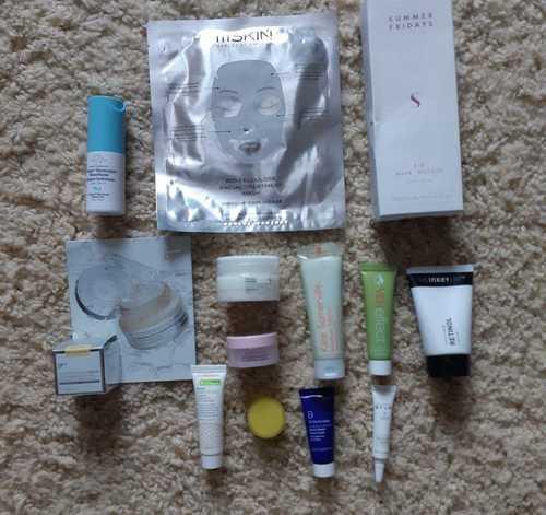 Cult beaut,elemis,Charlotte tilbury,dr Dennis gros