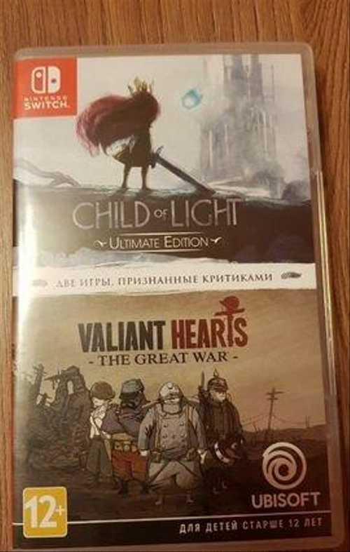 Child Of Light+Valiant Hearts Nintendo Switch