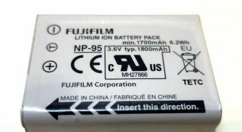 Аккумулятор Fujifilm NP-95 почти новый.Торг