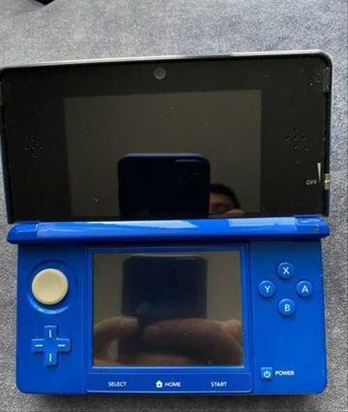 Nintendo 3ds old cobalt blue японка +коробка