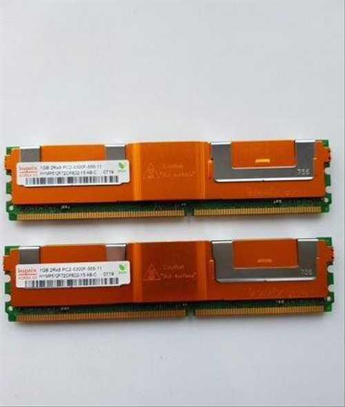 Серверная озу 2 GB Hynix PC2-5300 DDR2-667MHz