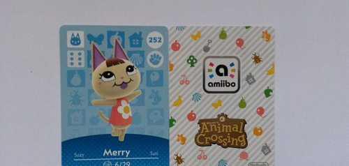 25. Animal Crossing amiibo-карты (251-260) 4U