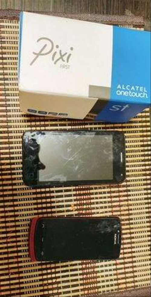 Телефон Alcatel Pixi 3, Nokia 700