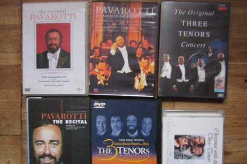 DVD Три тенора 6 дисков