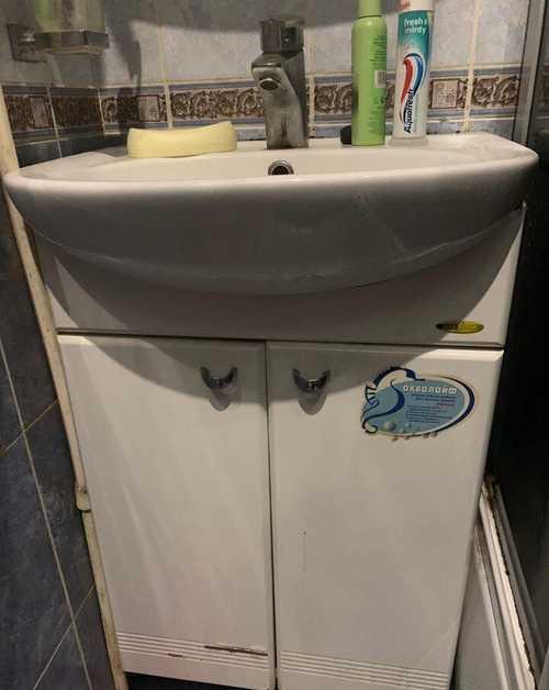 Душевая кабина Тумба для ванной зеркало-шкафчик