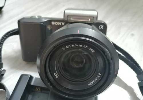 Sony Alpha NEX-3 (+объектив 18-55 мм F3.5-5.6)