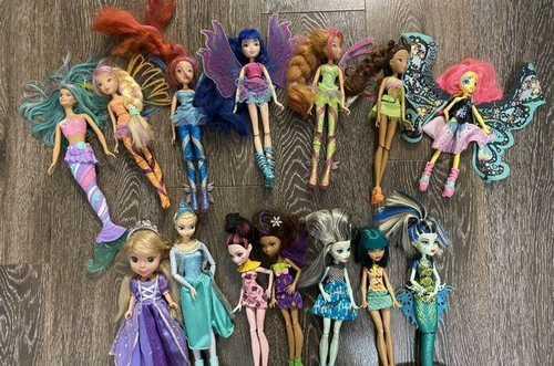Winx Monster High Эльза Little Pony