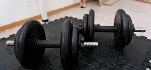 Гантели разборные MB Barbell 10 кг пара