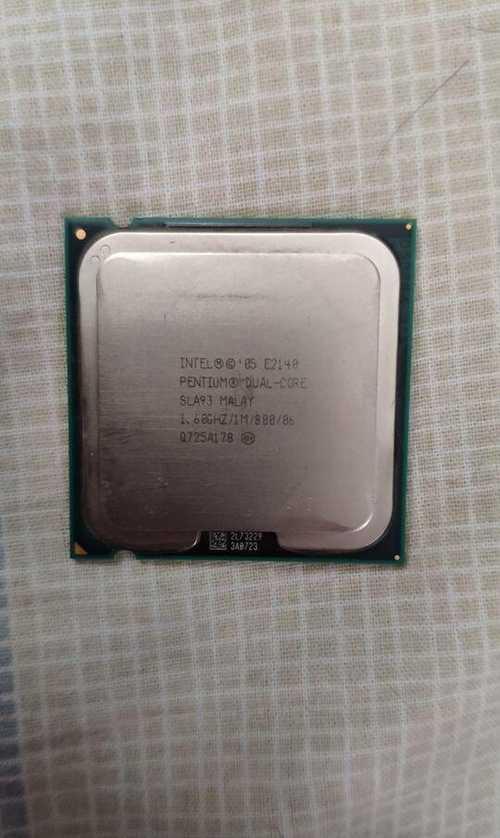 Процессор Intel dual-core E2140