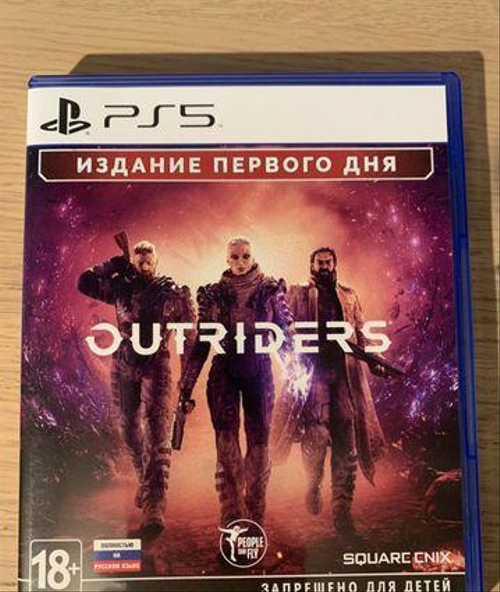 Игра диск PS5 Outriders