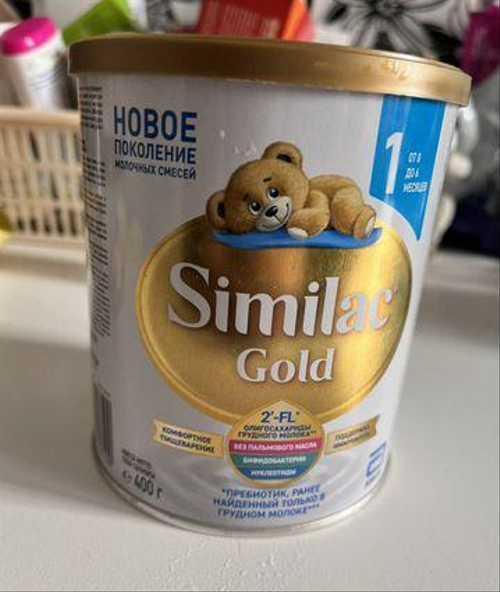 Смесь similac gold 1