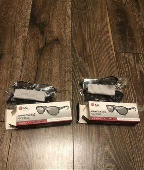 Lg cinema glasses 3D 4 шт ag-f310