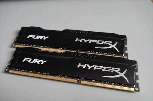Оперативная память DDR3 Hyperx Fury 16GB (2*8GB)