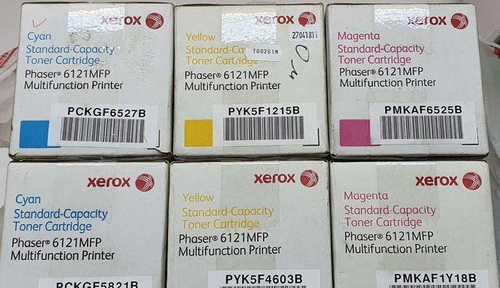 Картриджи Xerox 106R01473, 106R01474, 106R01475