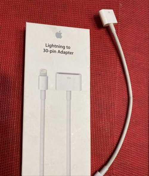 Адаптер apple 30-pin оригинал
