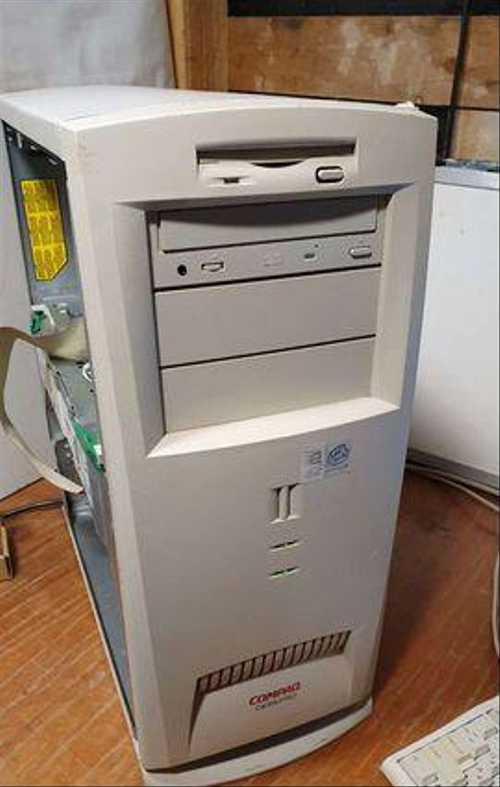 Раритет Compaq Deskpro EN, Plll 500