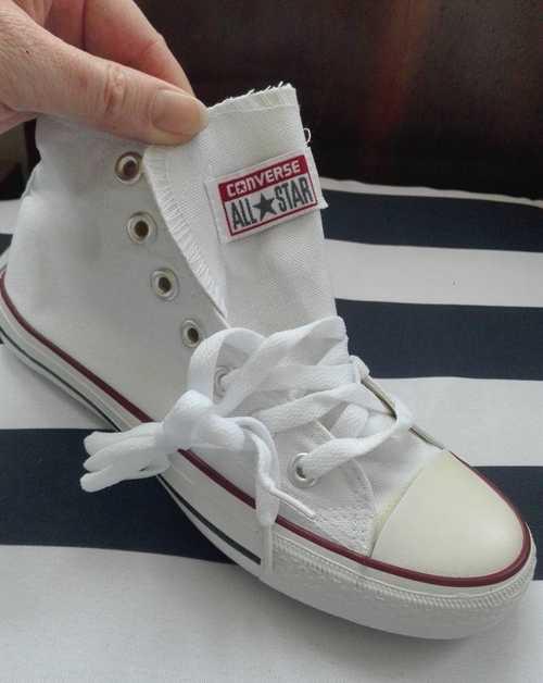 Кеды новые converse,белые р.37 38