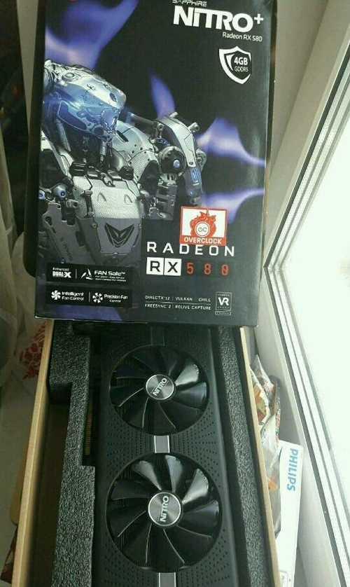 Radeon RX580 Sapphire Nitro+