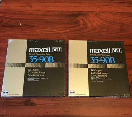 Катушка с плёнкой Maxell XLI 35-90B(550м)