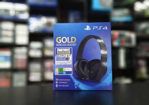 Наушники игровые Sony Playstation Gold + Fortnite