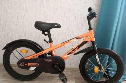 Детский велосипед novatrack juster 16