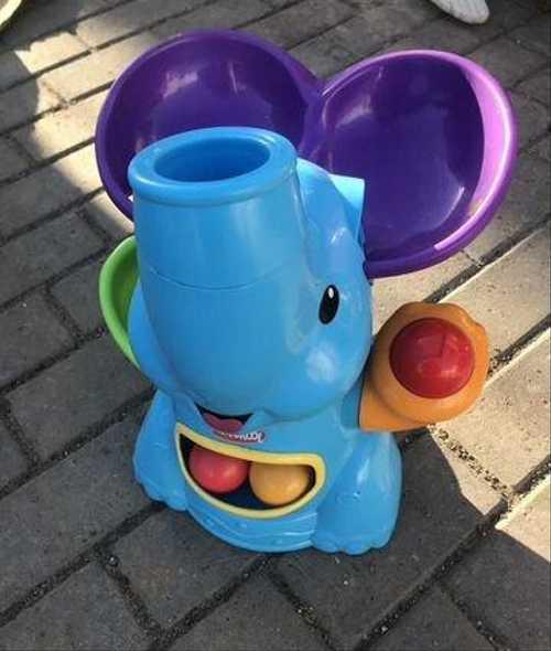 Слон- фонтан с шариками playskool