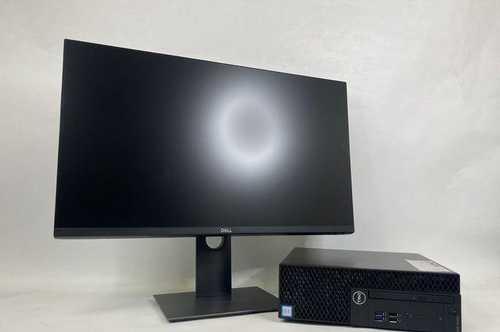 Пк и монитор Dell I5-8500/8GB 27’IPS