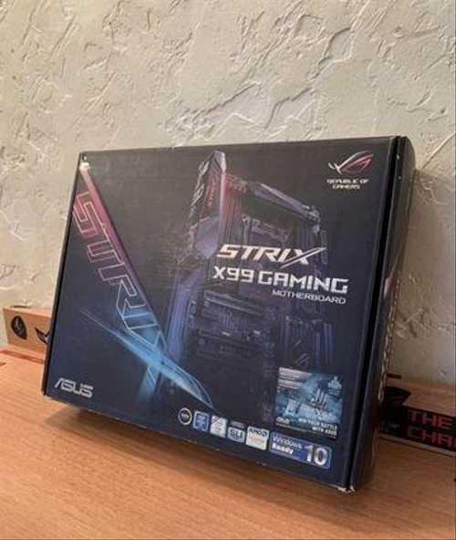 Asus strix x99 Gaming + i7 6800k