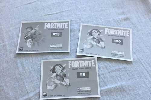 Наклейки panini fortnite