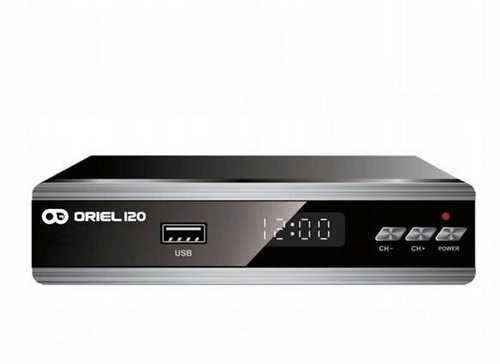 DVB-T2 приставка (ресивер) oriel 120, новая в упак