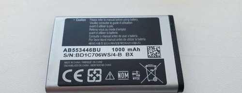 Аккумулятор AB553446BU Samsung B2100/C3300/C5212/E