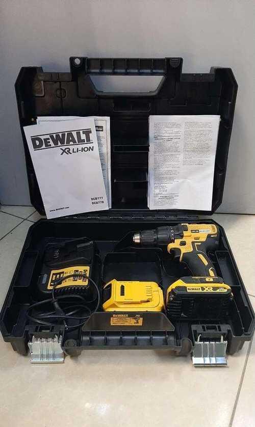 Аккумуляторная дрель-шуруповерт dewalt