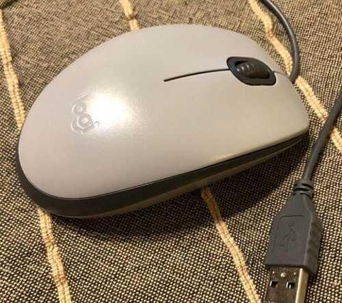 Мышь проводная Logitech Mouse M110 silent