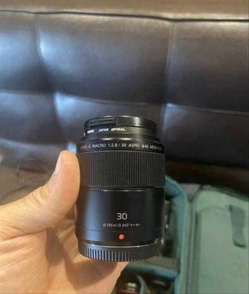 Объектив Panasonic Olimpus 30mm f2.8 asph mega OLS