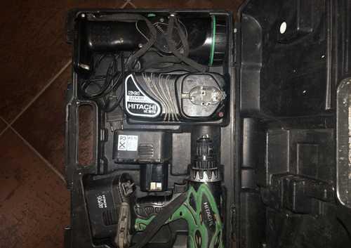 Дрель шуруповёрт Hitachi DS14DVF3