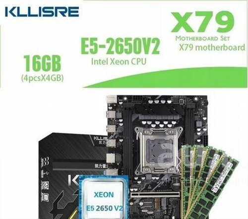 Kllisre X79 LGA 2011 + Intel Xeon e5-2650v2 + 16gb
