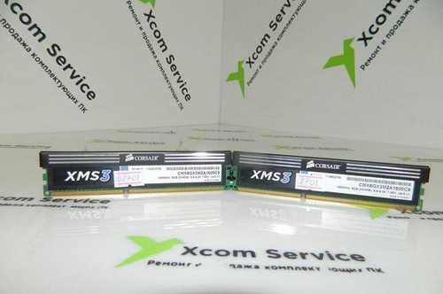 DDR3 4 GB 1600 MHz Corsair XMS3 (CMX8GX3M2A1600C9)