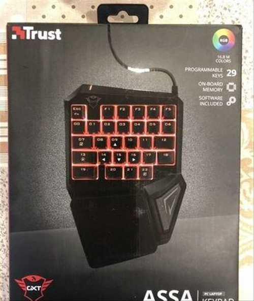 Дополнительная клавиатура Trust assa