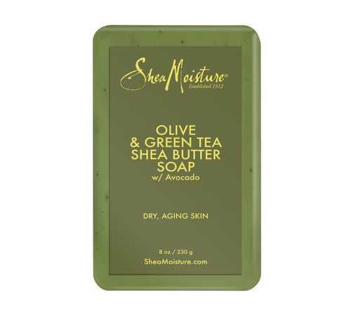 SheaMoisture мыло, оливы и зеленого чая, масло ши