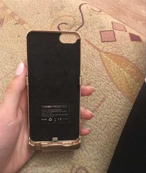 Чехол-зарядник для iPhone 5,5s,SE