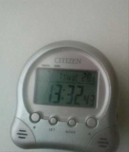 Настольные часы citizen