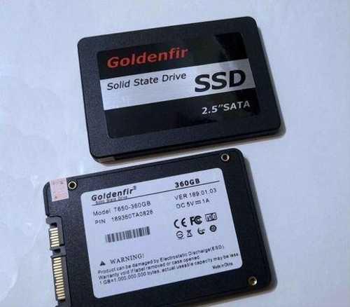 Новый SSD 360Gb